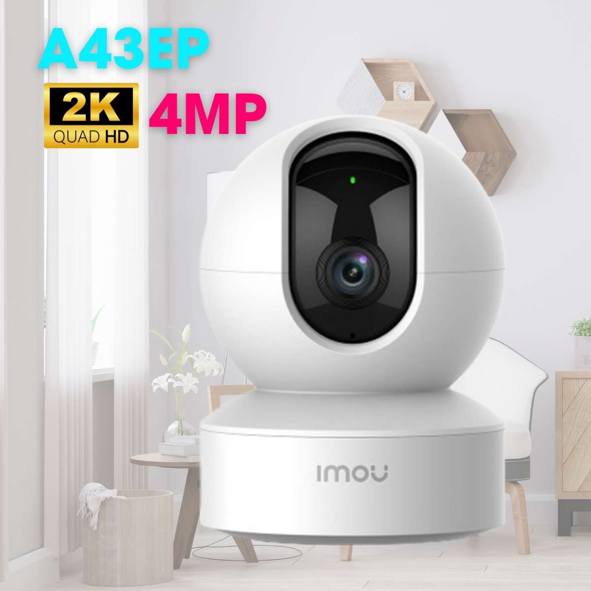 Camera Ranger S2 4MP IMOU A43EP đàm thoại 2 chiều, phát hiện âm thanh ...